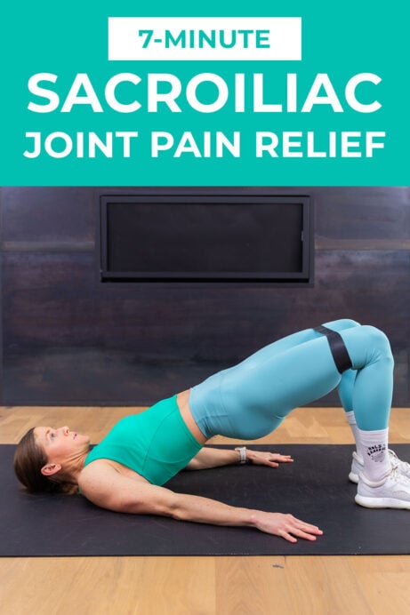7 Best SI Joint Pain Relief Exercises (Video) | Nourish Move Love