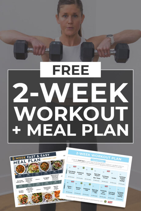 2-Week Workout Plan and Meal Plan (PDF) | Nourish Move Love