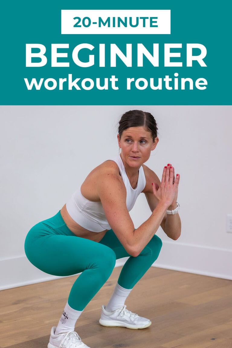 20-Minute Workout Routine for Beginners | Nourish Move Love