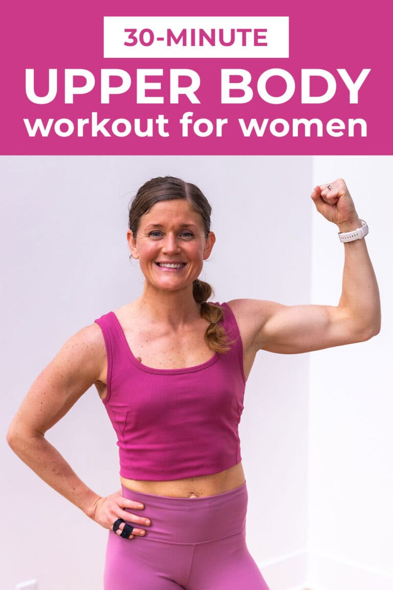 Upper Body Workout for Women (10-Minute Routine + Video)