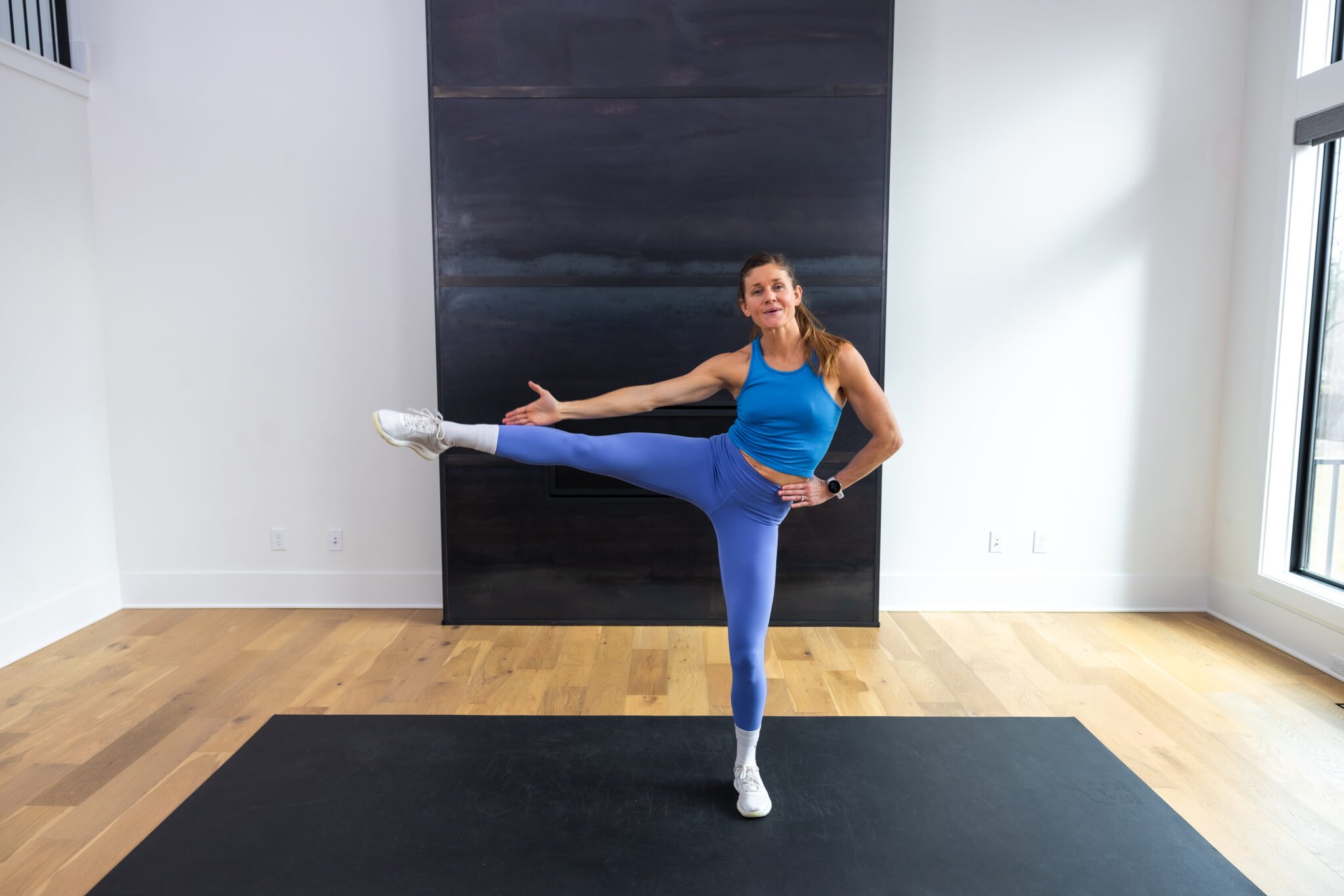 5-Minute Pilates Ab Workout (No Equipment)