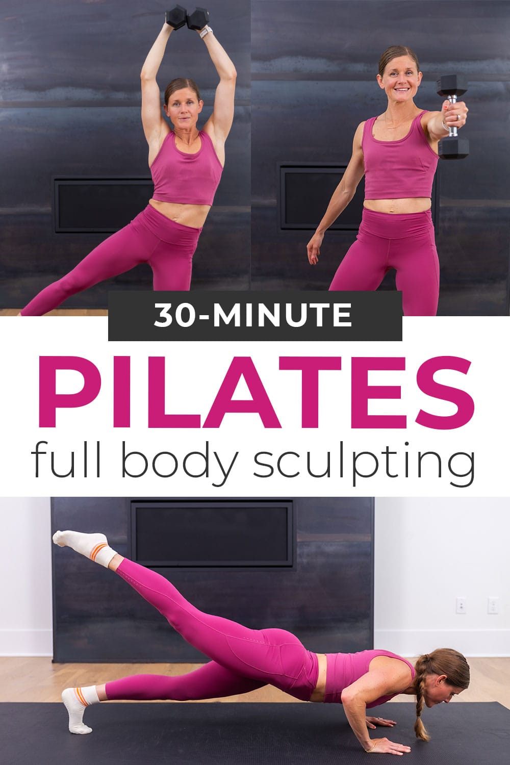 30 Minute Pilates At Home Workout Video Nourish Move Love