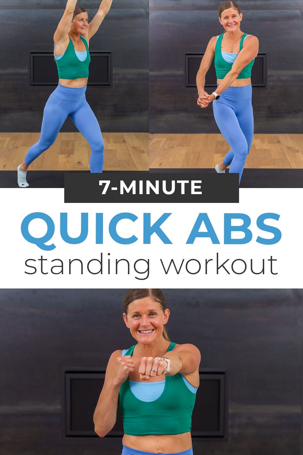 7-Minute Quick Ab Workout (Video) | Nourish Move Love