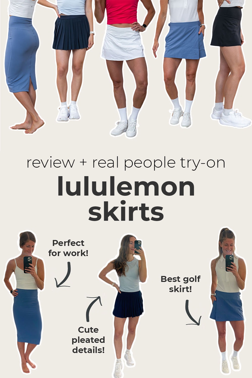 Best lululemon Skirts (Size + Fit Guide)