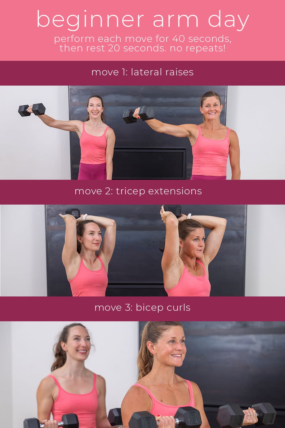 20-Minute Ab and Arm Day Workout (Video) | Nourish Move Love