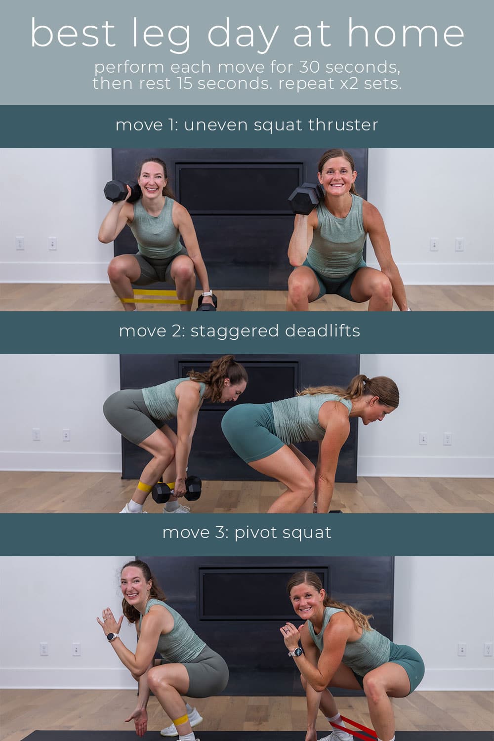 Best Leg Day Workout In 30 Minutes | Nourish Move Love