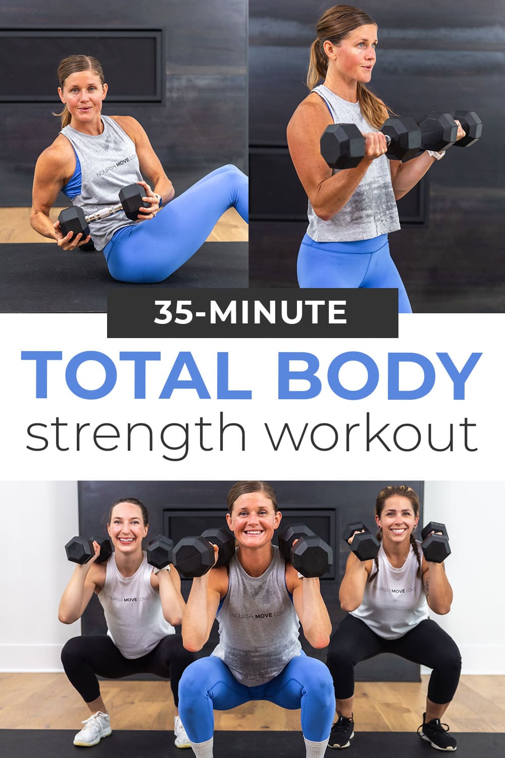 7 Exercises For Total Body (Video) | Nourish Move Love