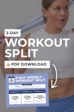 3-Day Workout Split (PDF Guide) | Nourish Move Love