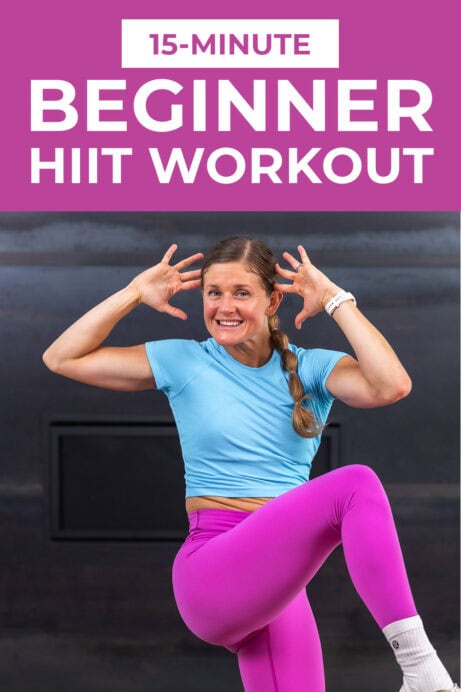 Beginner HIIT Workout At Home (Video) | Nourish Move Love
