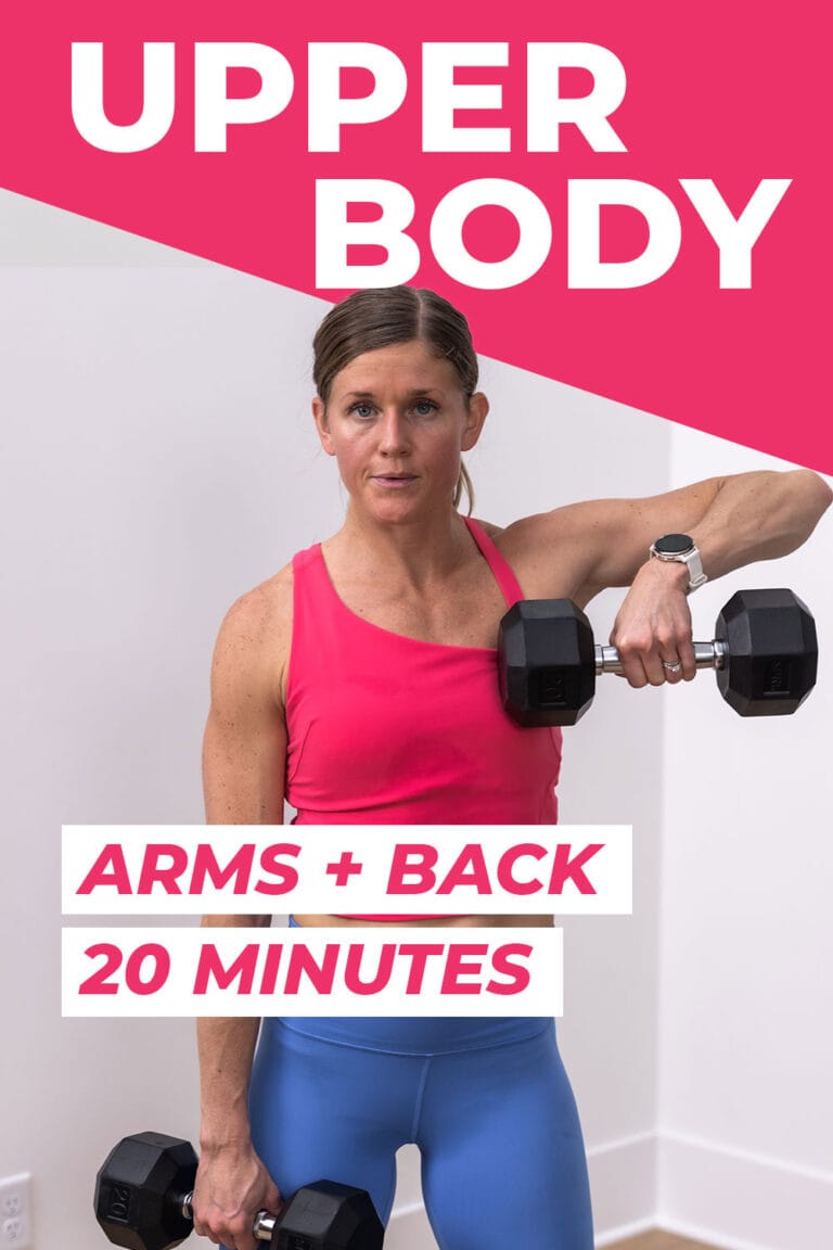 20-Minute Full Arm Workout with Dumbbells | Nourish Move Love