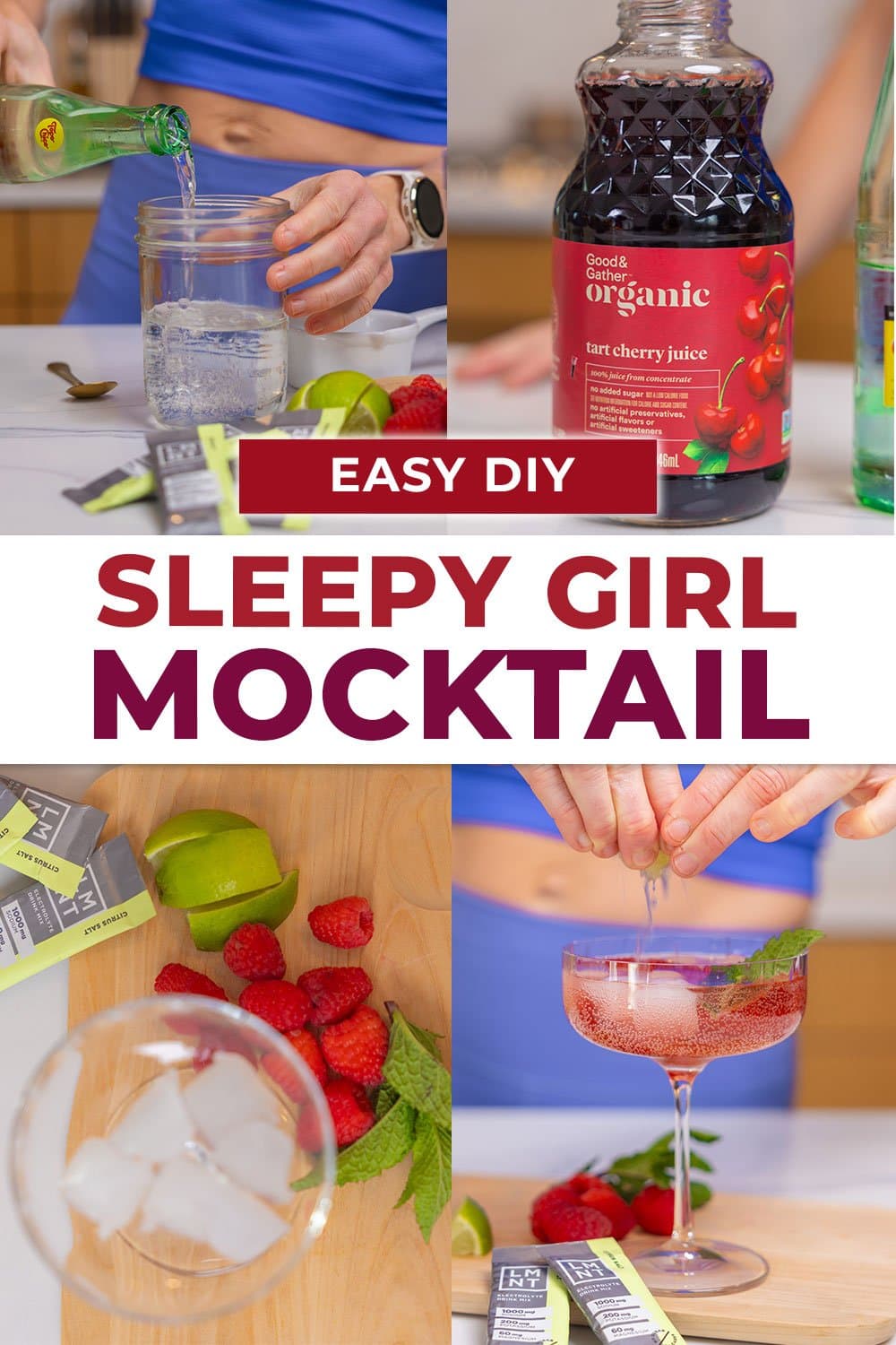 Sleepy Girl Mocktail With LMNT | Nourish Move Love