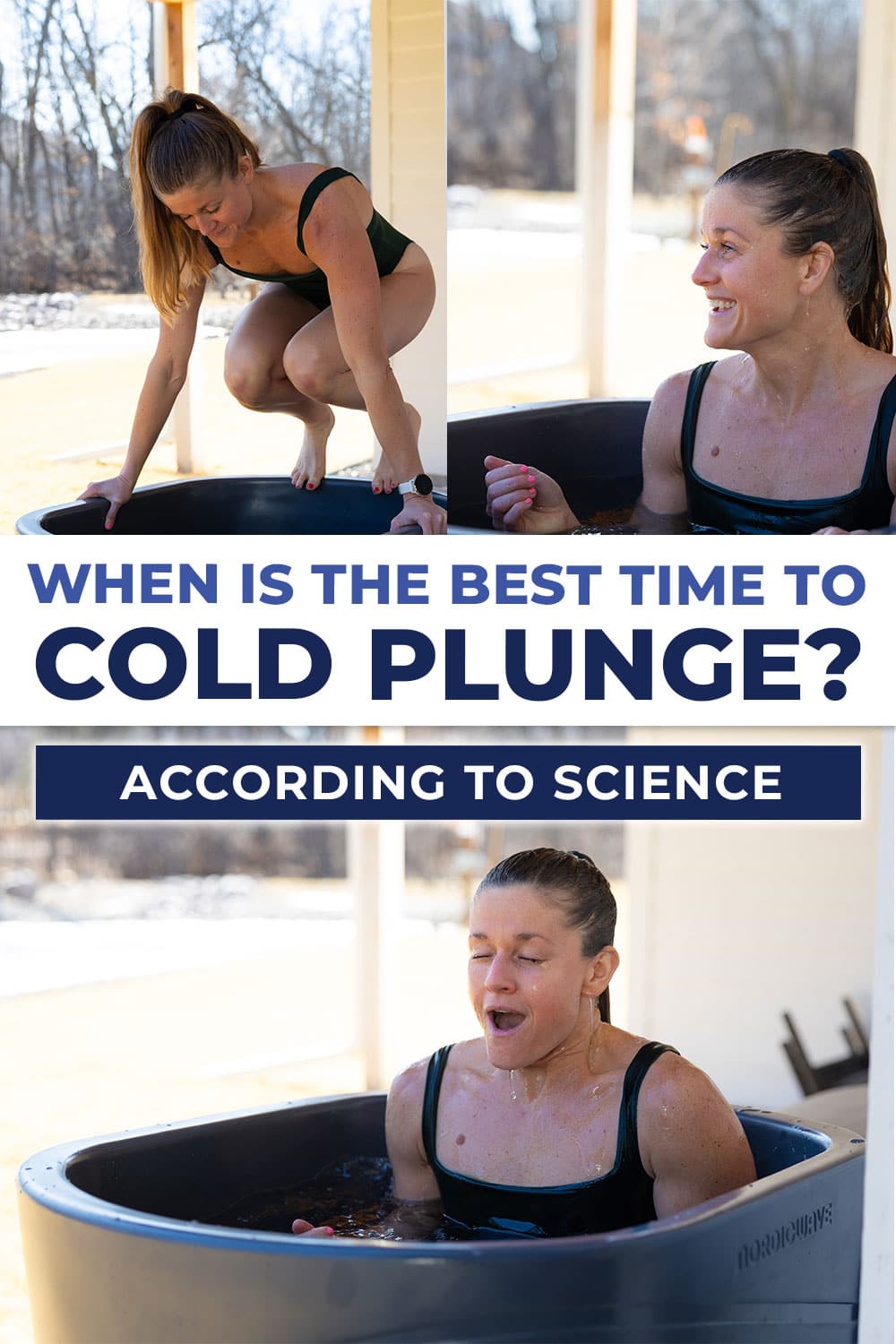 Should You Cold Plunge Before or After Workout? | NML