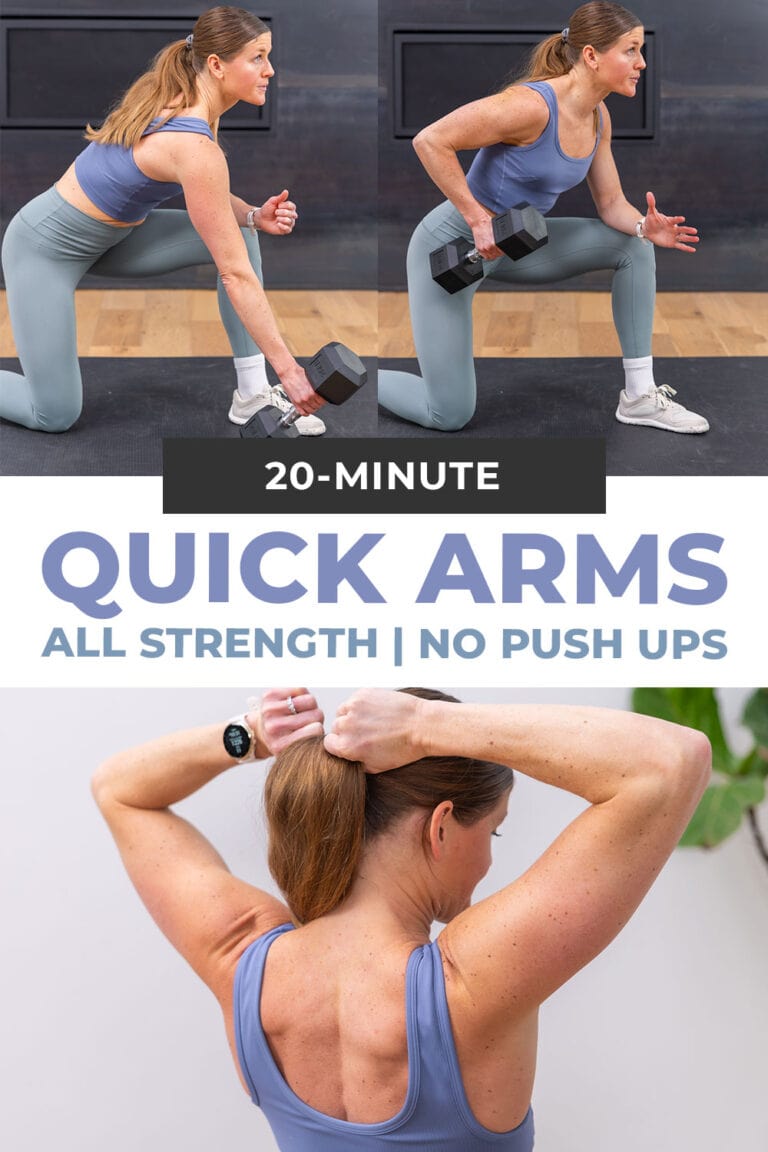20-Minute Arm Workout (Quick + Effective) | Nourish Move Love