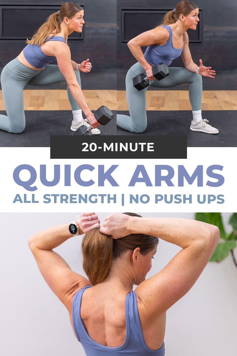20-Minute Arm Workout (Quick + Effective) | Nourish Move Love