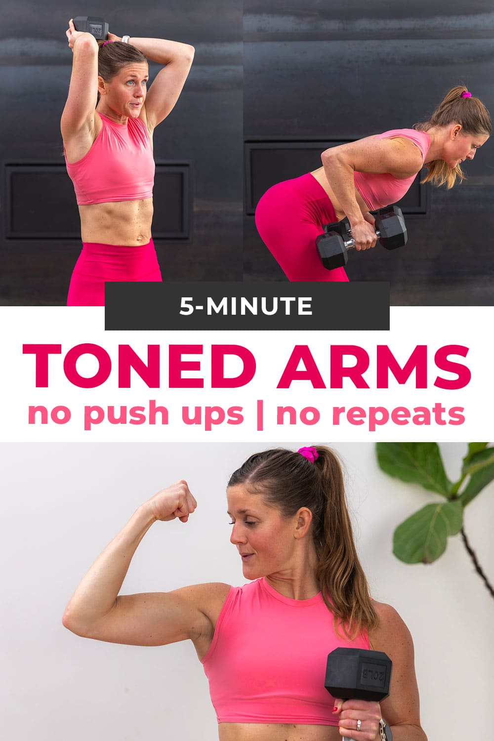 Effective 5-Minute Arm Workout | Nourish Move Love