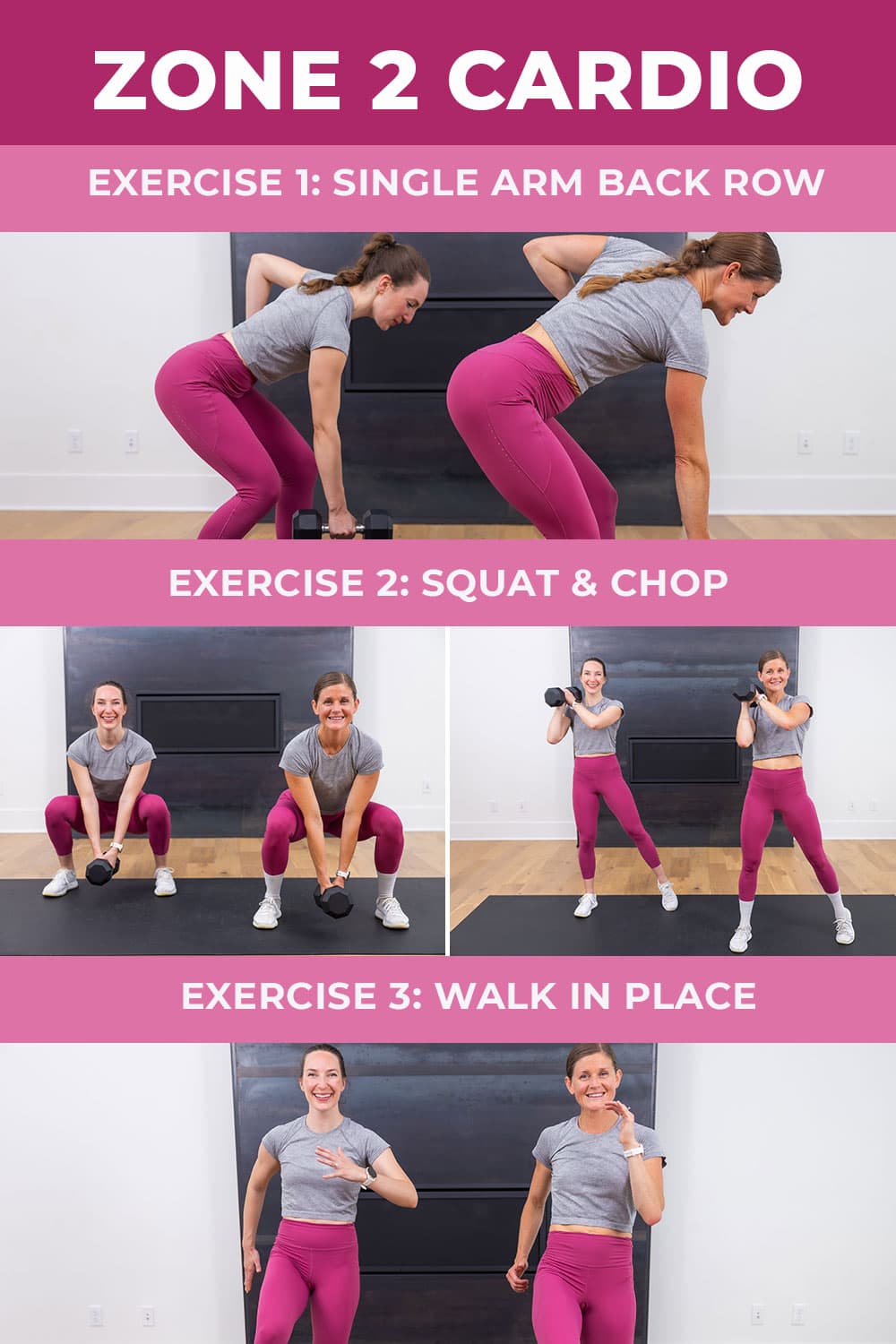 15-Minute Cardio With Weights (Zone 2 Cardio Workout)