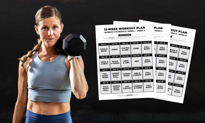12-Week Workout Program (PDF Download)