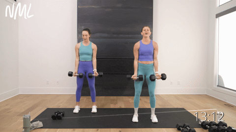 20-Minute Dumbbell Upper-Body Workout (All Standing)