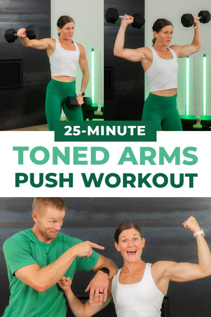 25-Minute Chest, Shoulders and Triceps Workout (Rep Drop Triset)