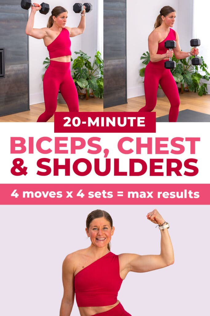20-Minute Chest and Arm Workout (Rep Drop)
