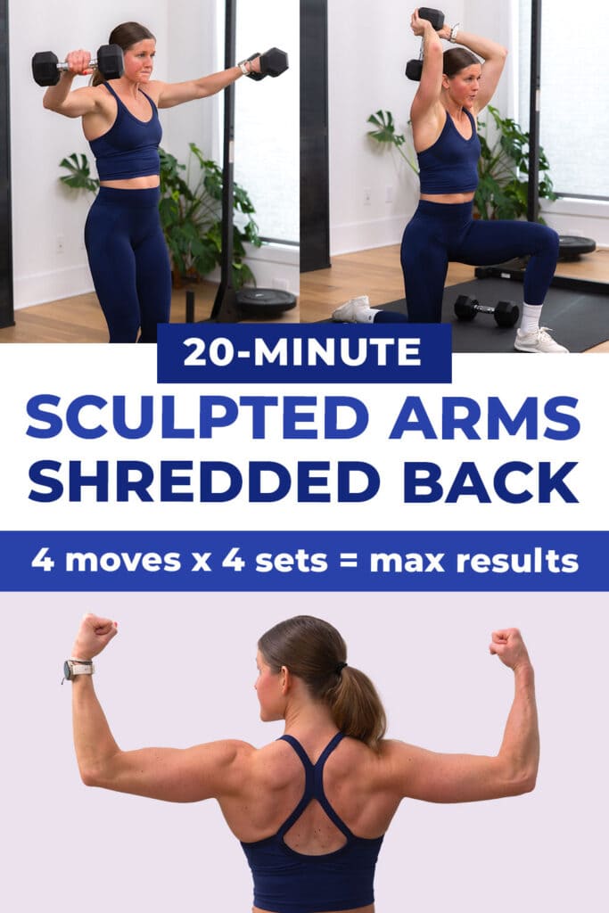 20-Minute Back and Arm Workout (Rep Drop Format)